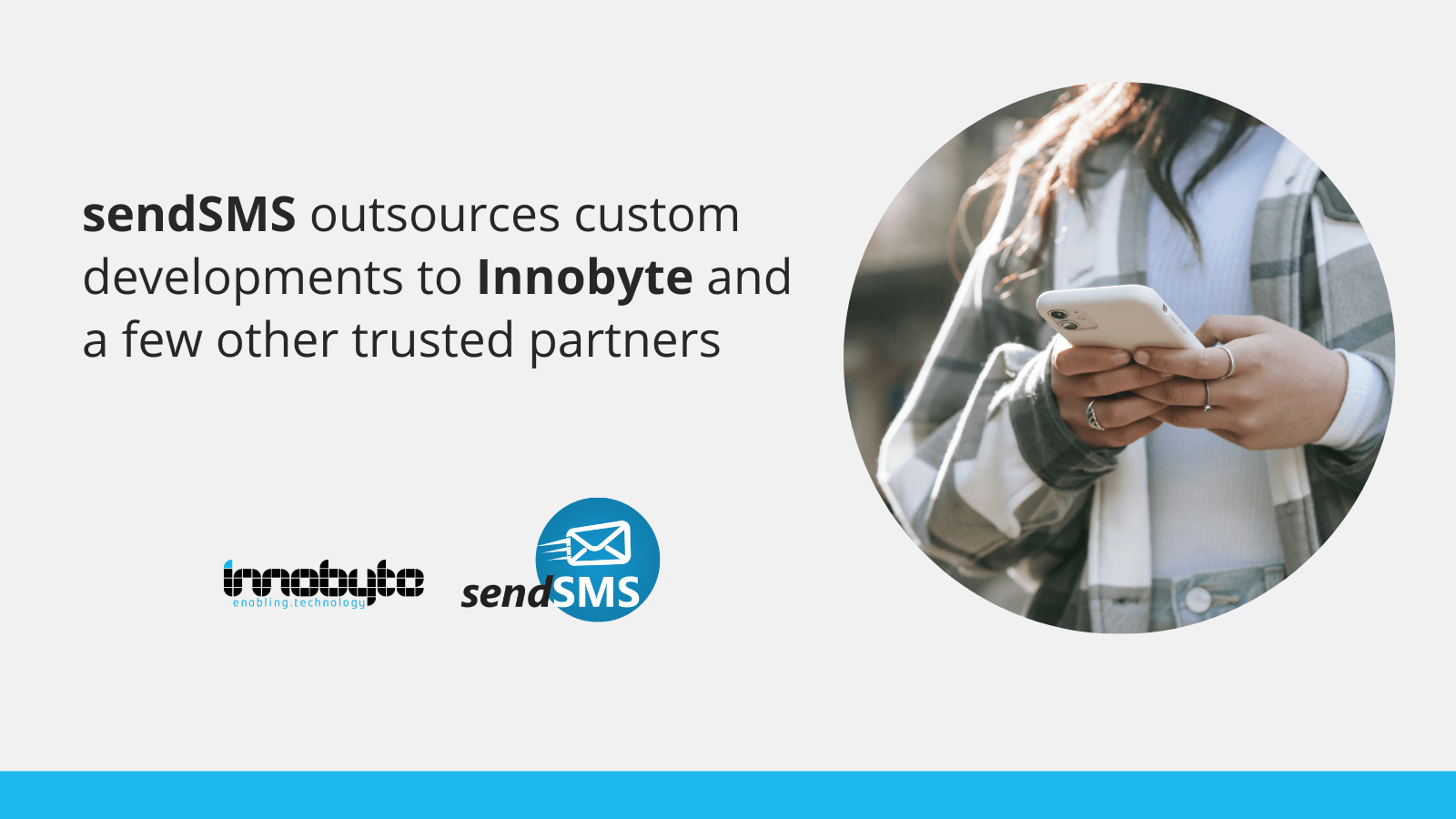 sendSMS outsources custom developments to Innobyte
